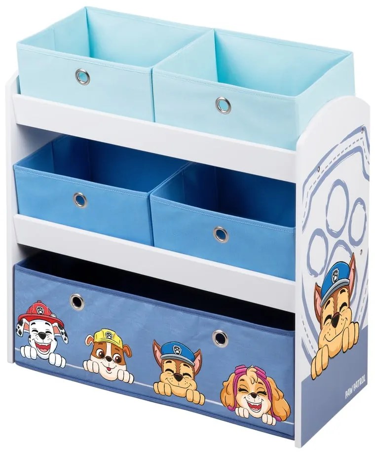 Dětský organizér na hračky 63.5x29.5x67 cm Paw Patrol – Roba