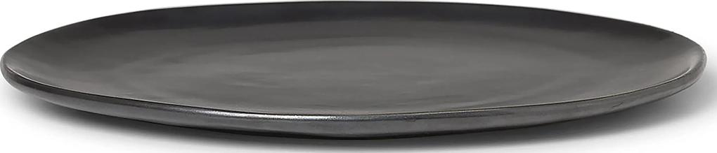 Jídelní talíř Flow 27 cm černý