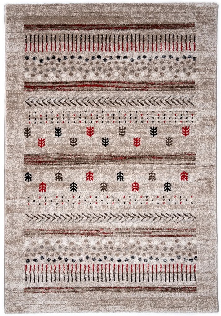 Medipa (Merinos), Kusový koberec Ethno 21818-070 Beige, 120x170, béžová, chodba / předsíň