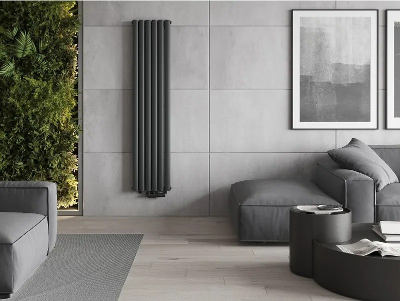 Mexen Dallas, topné těleso 1600x360 mm, 1039 W, antracitová, W214-1600-360-00-66