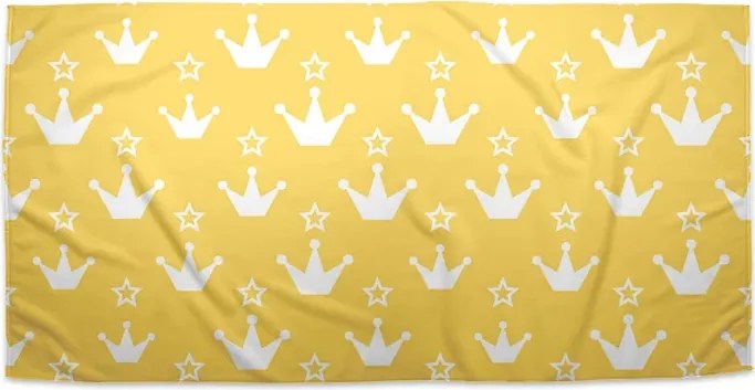 Sablio Ručník Princeznovské korunky - 70x140 cm