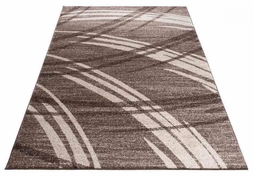 Kusový koberec Meda hnědý 240x330cm