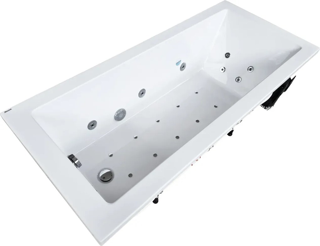 Essente ExclusiveLine SOLAR 150x70  hydromasážní vana 150 × 70 cm HYDROMASÁŽNÍ SYSTÉM: BASE
