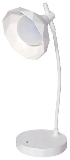 Stolní lampa LED FLEUR 66352 WHITE LB1