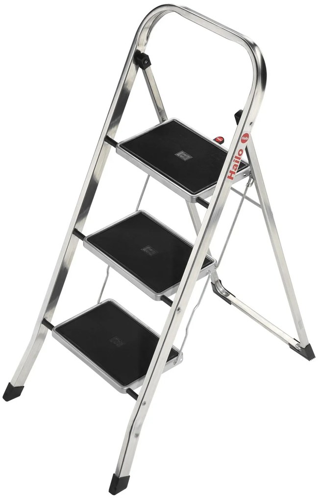 Hliníkové schůdky Hailo K70 3 stupně, 4393-801