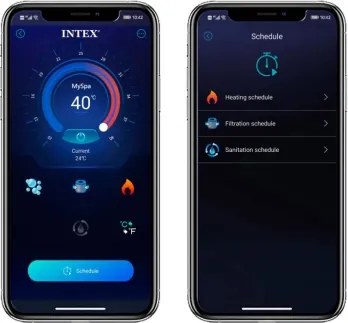 Nafukovací vířivka Intex Pure Spa - Bubble Greystone Deluxe 4 AP - 28450NP 11400294
