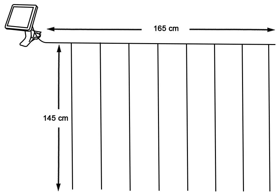 Solární dekorační světelný řetěz ke slunečníku