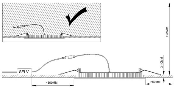 Eglo 96668 - LED RGBW Stmívatelné podhledové svítidlo FUEVA-C LED/15,6W/230V