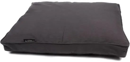 Lex & Max Luxusní potah na pelíšek pro psa Lex & Max Professional 90 x 65 cm | antracit