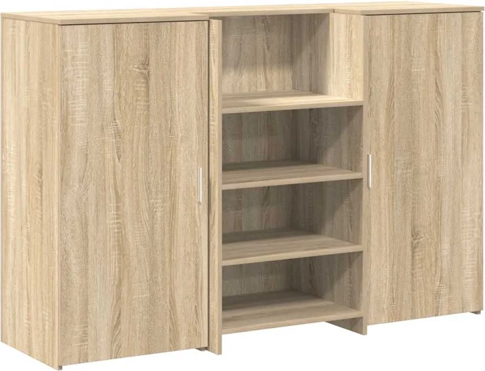 Recepční stůl dub sonoma 155x50x103,5 cm kompozitní dřevo 3324198