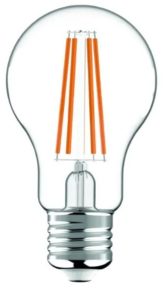 Ultra úsporná prémiová retro LED žárovka E27 4,9W 806lm A60 denní filament ekv. 60W 3 roky