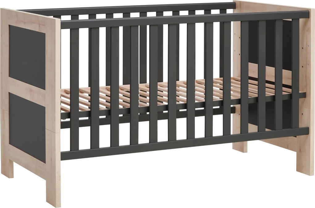 XXXLutz POSTÝLKA S PŘÍČKAMI 70 cmx140 cm Jimmylee - Nábytek pro miminka - 002808012001