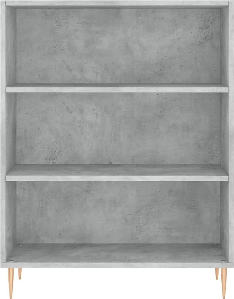 Skříň betonově šedá 69,5 x 32,5 x 180 cm kompozitní dřevo 3189561