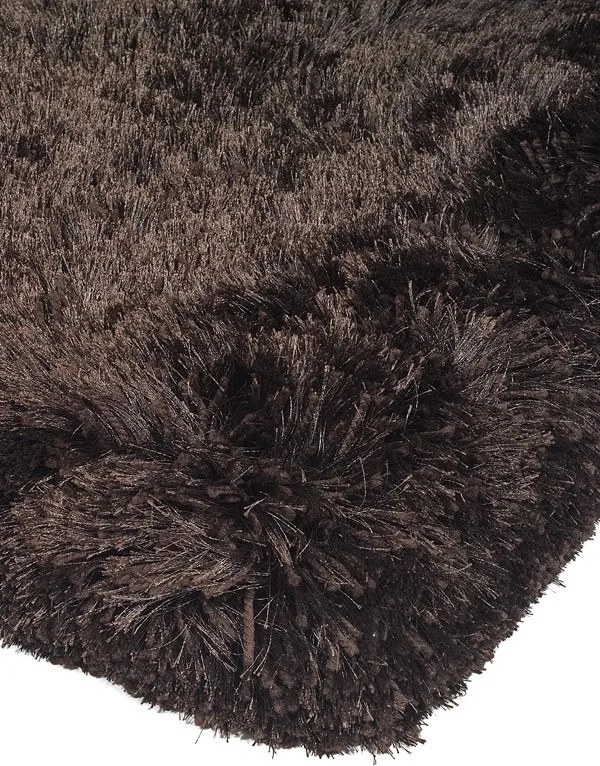 Masiv24 - Plush - huňatý koberec koberec - tmavá/čokoládová 120x170cm