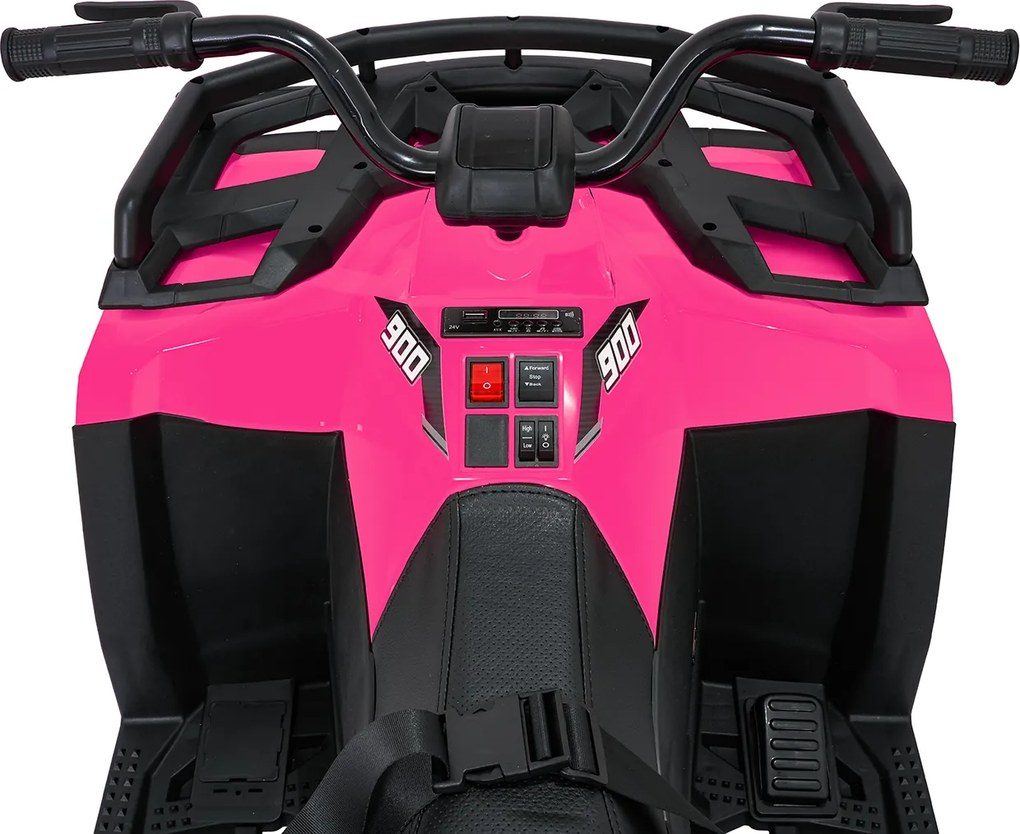 Ramiz Čtyřkolka 4x4 ATV WOLF růžová