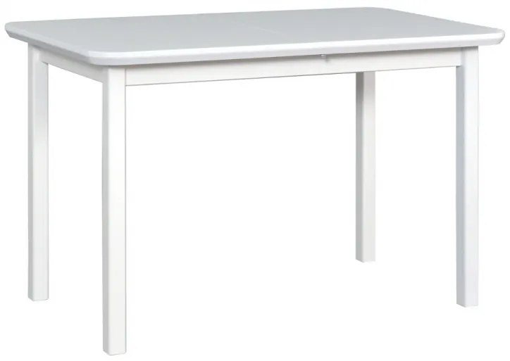 Jídelní stůl MAX 4 deska stolu bílá, nohy stolu wenge