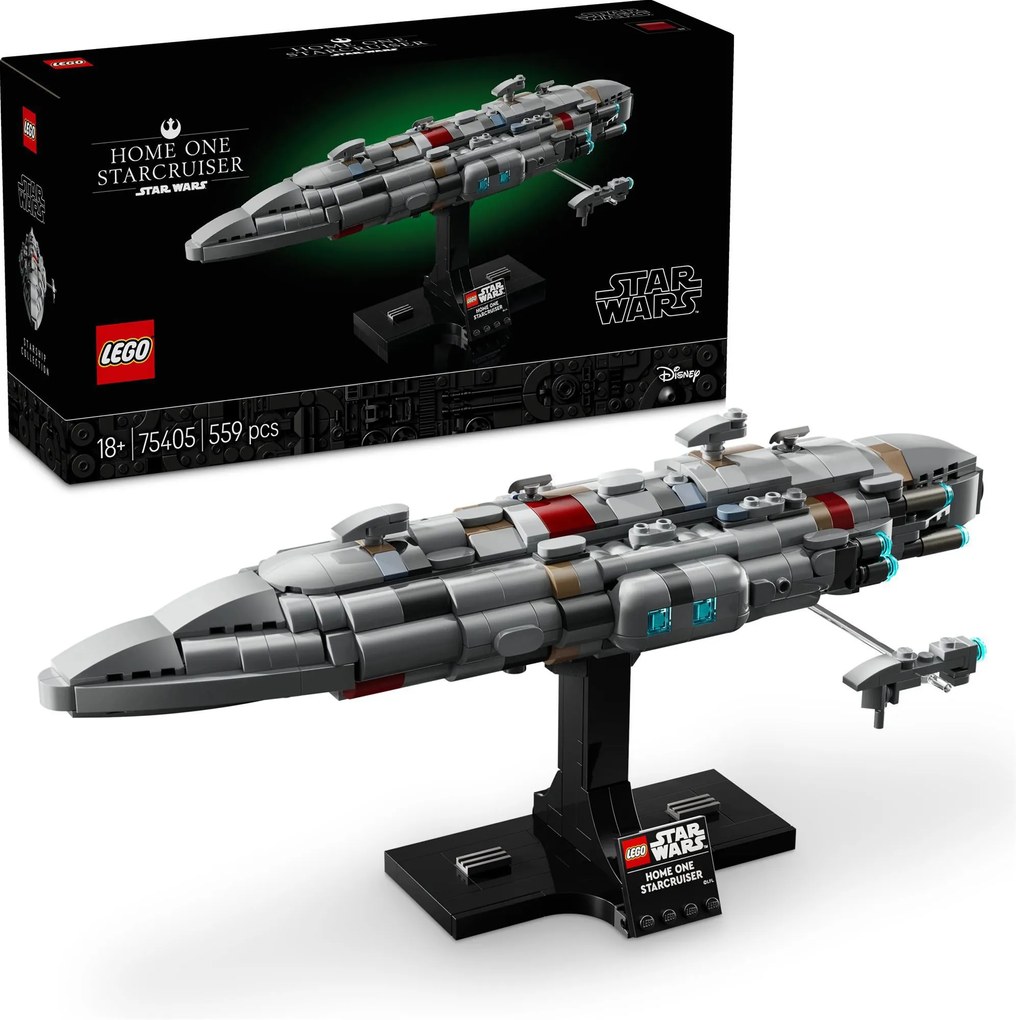 Lego star wars 75405 hvězdný křižník home one 5702017817576