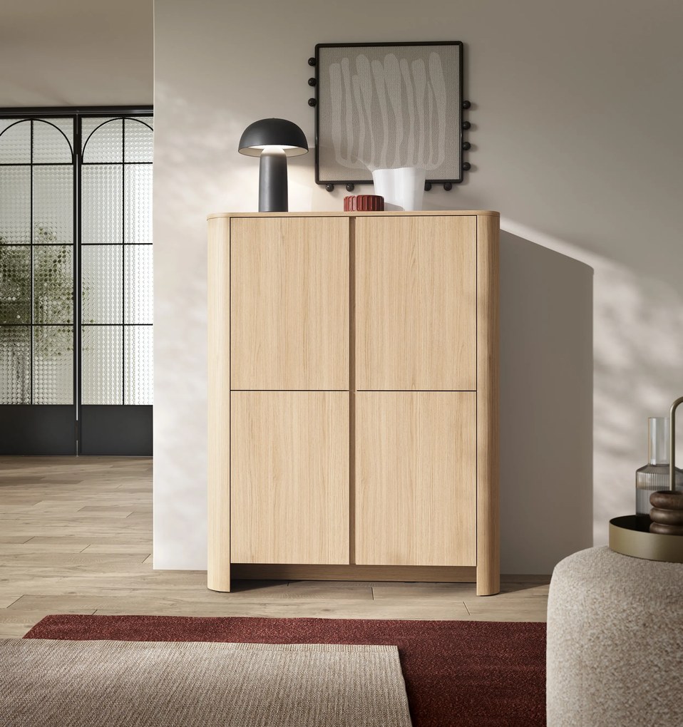 PCo Komoda BURGOS K103, 103 cm Dub Vicenza