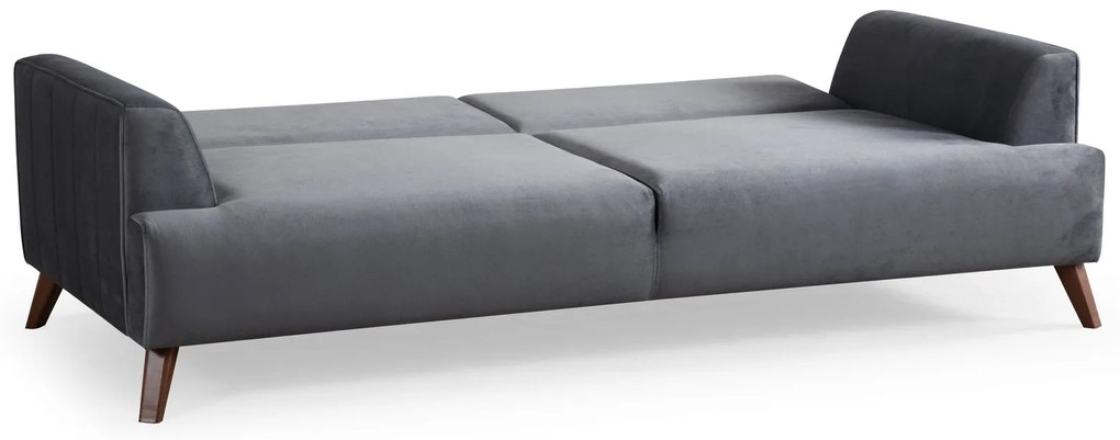 Hanah Home Třímístná pohovka BUHARA tmavě šedá