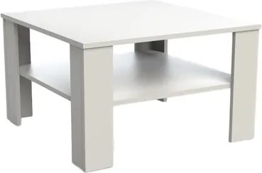 Konferenční stolek TINA 70x70 cm bílý
