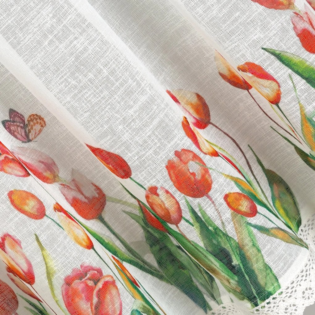 KRÁTKÁ ZÁCLONA NA PÁSCE STELLA 150X60 CM VÍCEBAREVNÁ