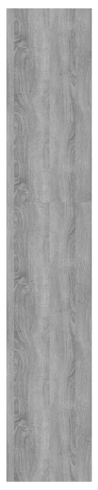 Petromila Knihovna/dělicí stěna šedá sonoma 80x30x166 cm kompozitní dřevo