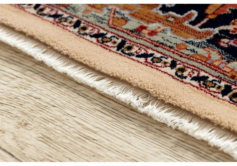 Vlněný kusový koberec Keshan béžový 160x230cm
