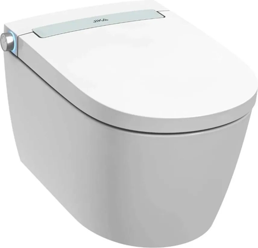 Jika Mila - Elektronický bidet s keramikou, závěsný, Rimless, SlowClose, bílá H8215230000001