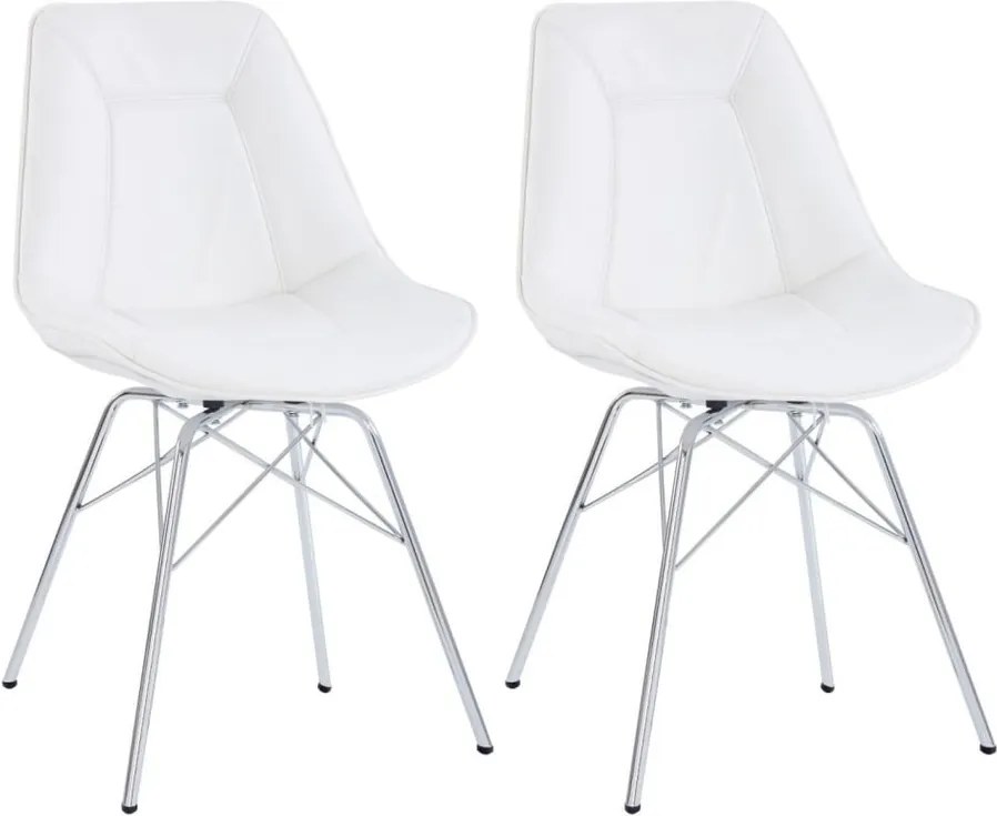 Sada 2 bílých židlí Støraa Shirley