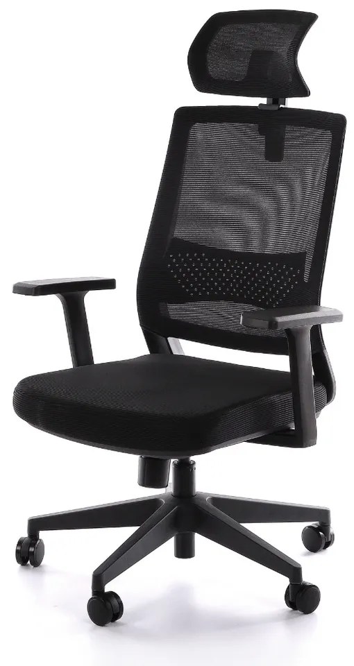 Kancelářská židle Falco 1 + 1 ZDARMA, černá