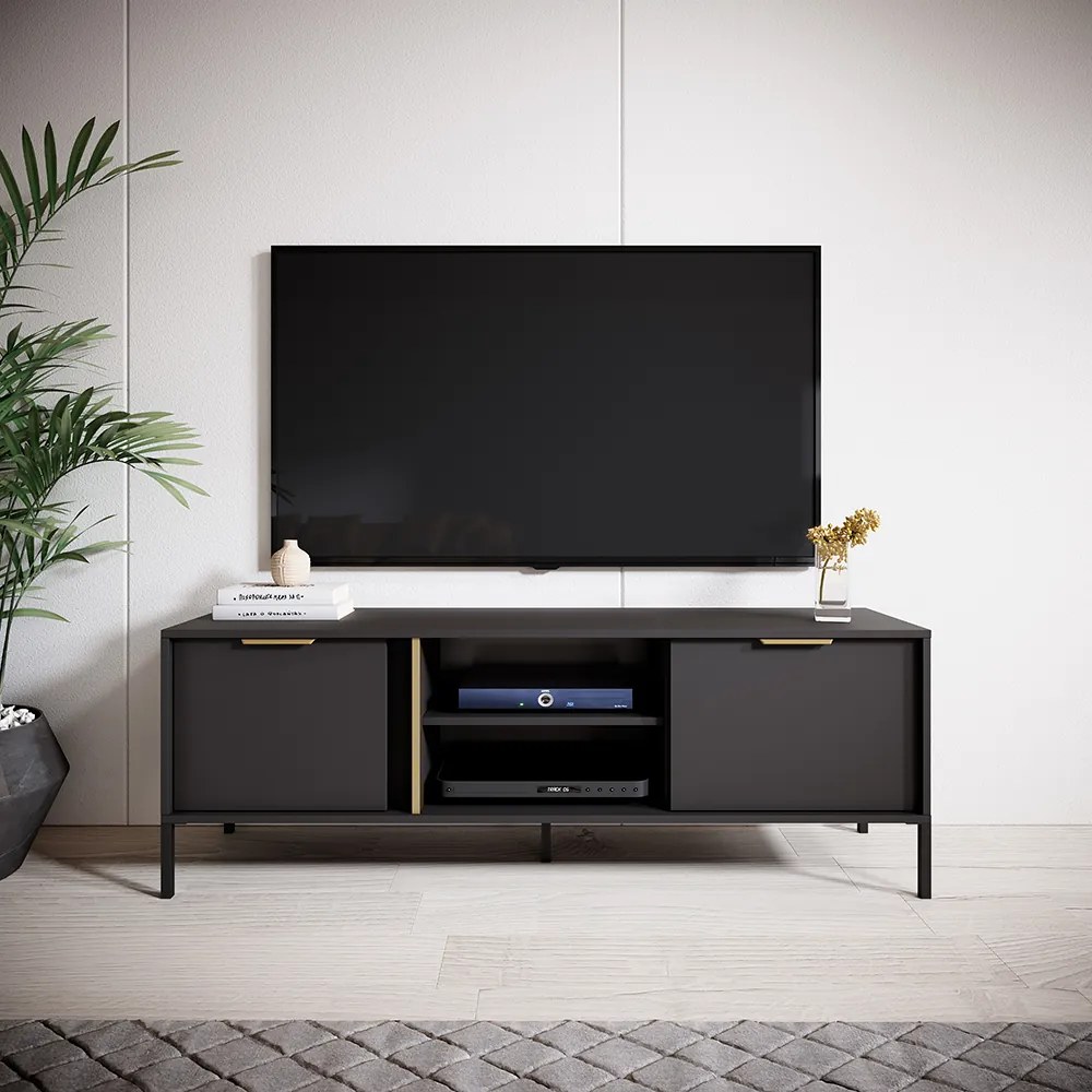 LARS a | TV stolek RTV 153 2D | 153,1 cm | antracit