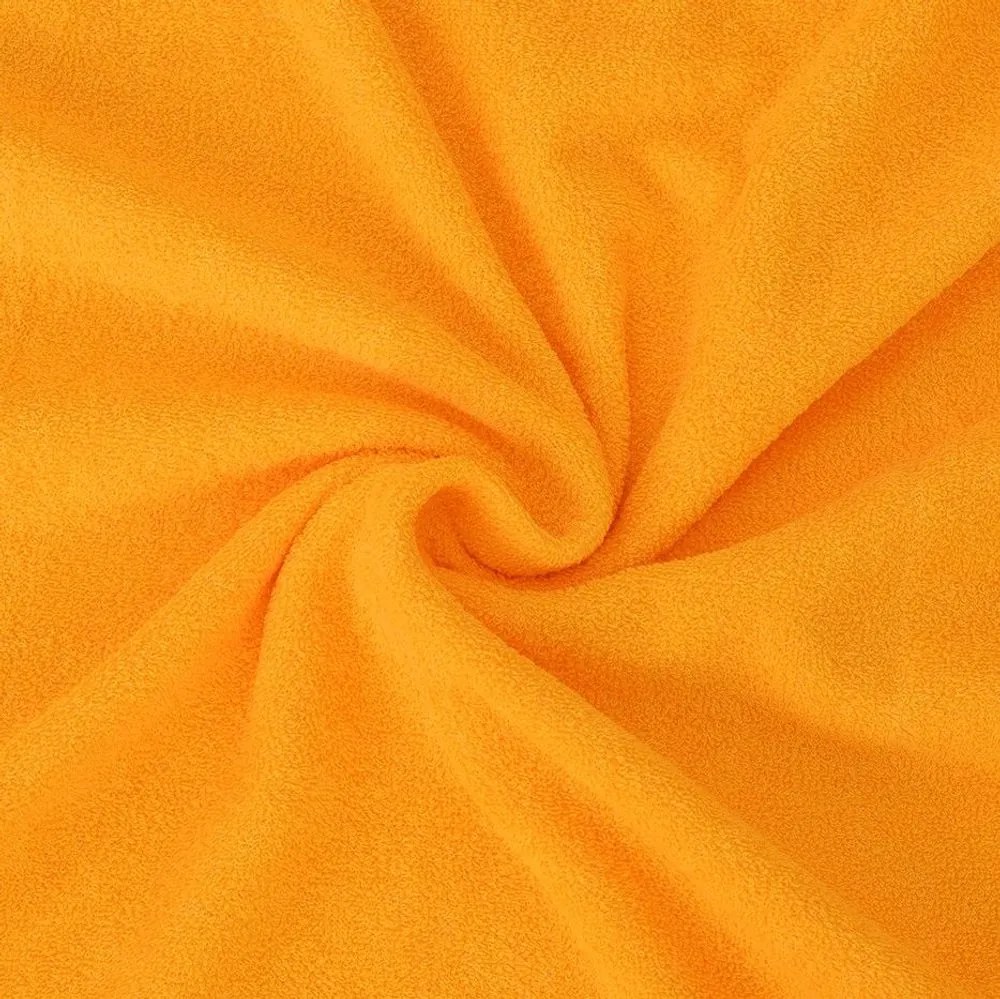 Froté prostěradlo (160 x 200 cm) - Sytě žlutá