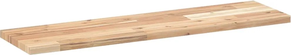 Plovoucí police 3 ks 80 x 20 x 2 cm neošetřené akáciové dřevo 3279345
