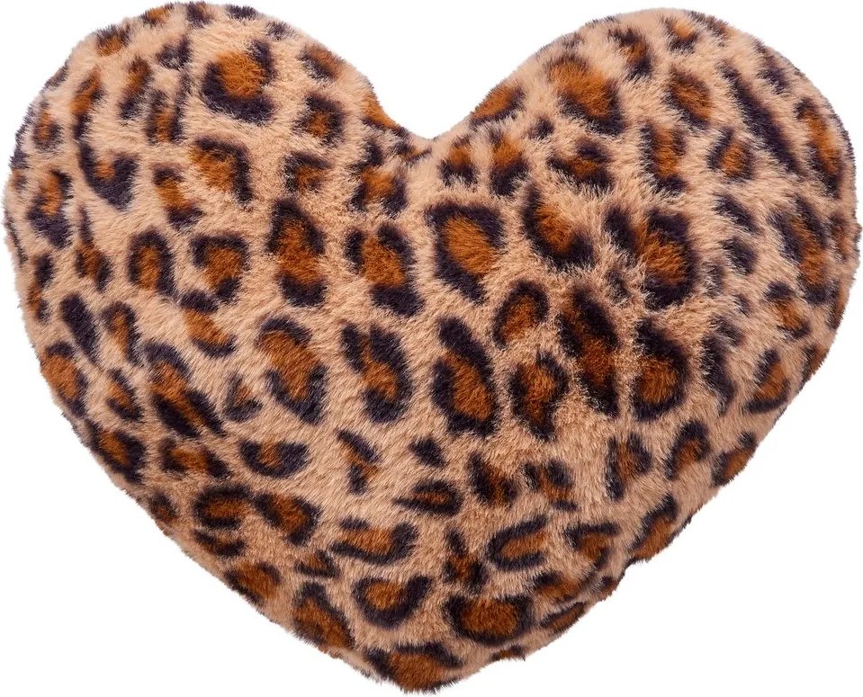 HEART Polštář leopard