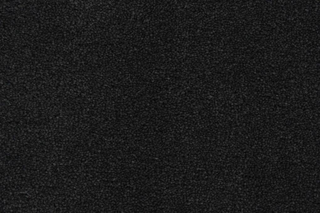 Luxusní koberec Edel Honesty 199 - černý - 4m