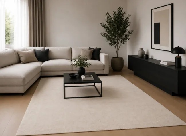 Koberec MODERN 3795 pískový / světle hnědý