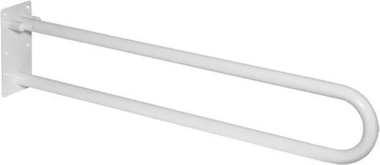 MEREO - Madlo sklopné, bílé, 83 cm (KD300)