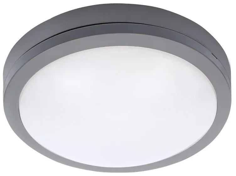 Solight LED venkovní osvětlení Siena, šedé, 20W, 1500lm, 4000K, IP54, 23cm