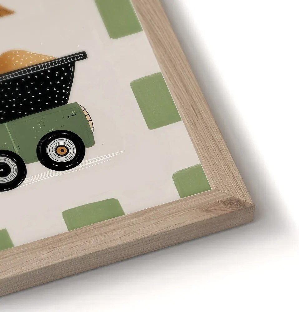 Dětský obrázek 30x40 cm Baby The Builder – Styler