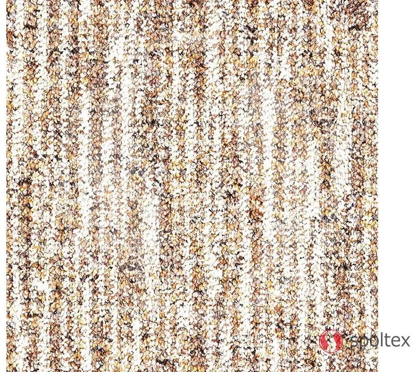 Spoltex koberce Liberec AKCE: 100x250 cm Metrážový koberec Alaska New 650 béžová - Rozměr na míru bez obšití cm