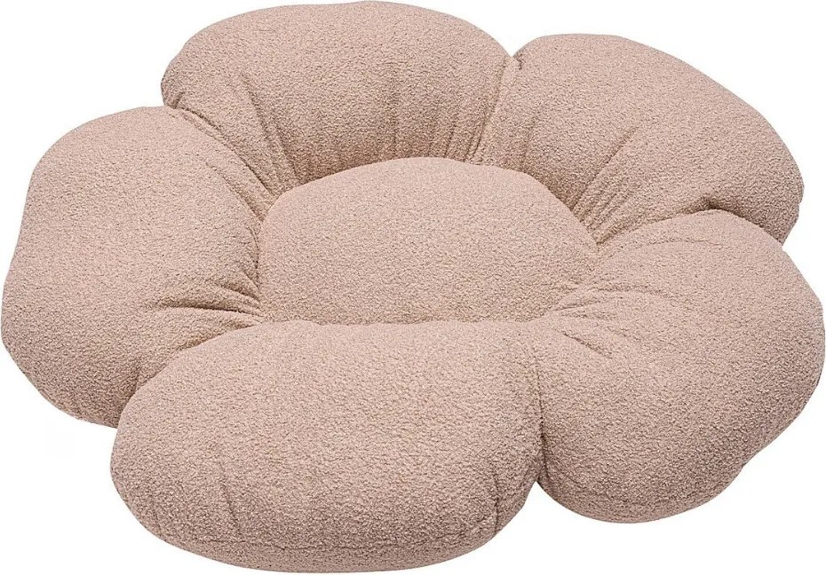 Sedací puf do dětského pokoje BOUCLÉ Zvolte barvu: Modrá