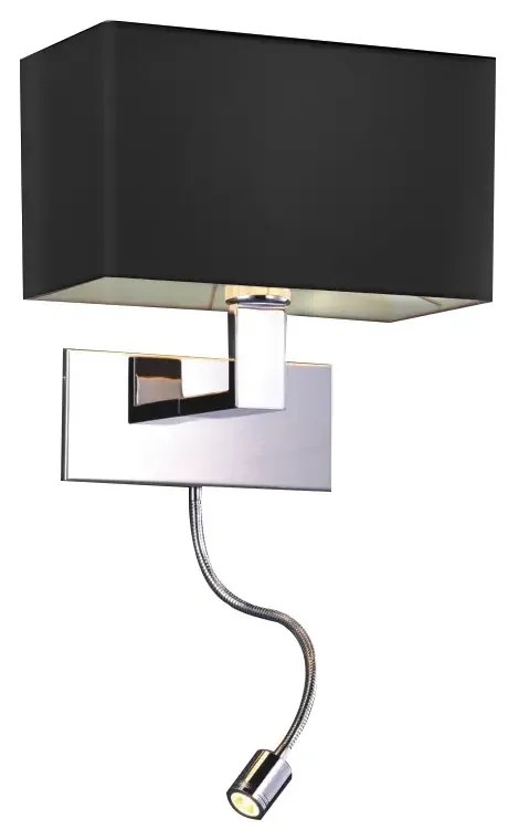 LED nástěnné svítidlo Martens Led černé