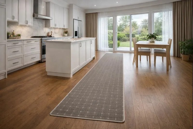Condor Carpets, Běhoun na míru Udinese hnědý, šíře 150 cm, hnědá, chodba / předsíň