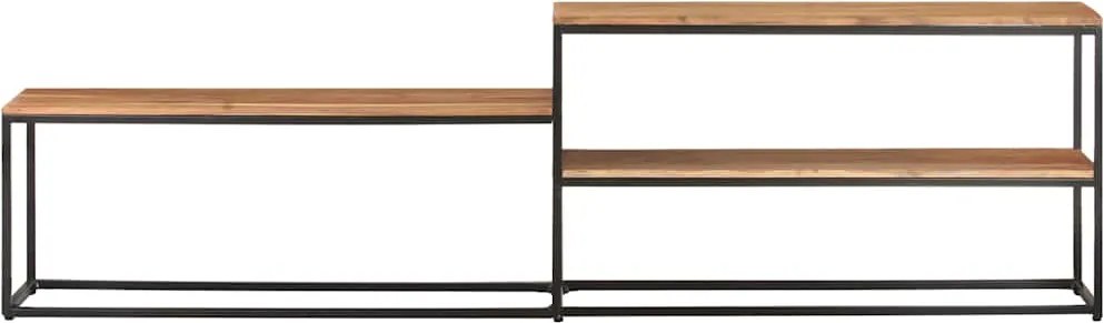 TV skříňka 180 x 30 x 50 cm masivní akáciové dřevo 321622