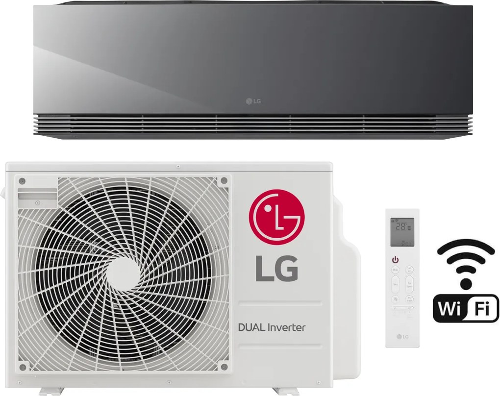 Klimatizace LG Artcool AI AIR Mirror 3,5 kW - sestava 1+1 včetně montáže