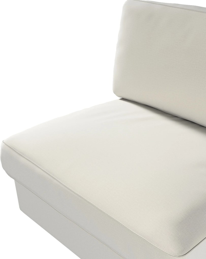 Potah na neskládací křeslo IKEA Kivik barva šedá látka sametová