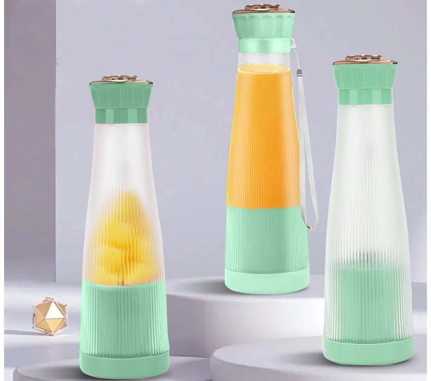 Verk Group Přenosný bezdrátový USB mixér na smoothie, drtič na koktejly