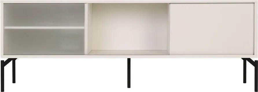 Šedobéžový TV stolek 160x60x42 cm Met – noo.ma