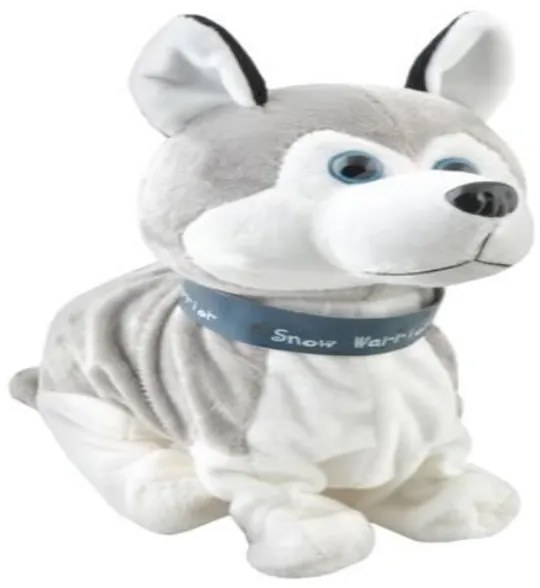 Pejsek Husky na baterie