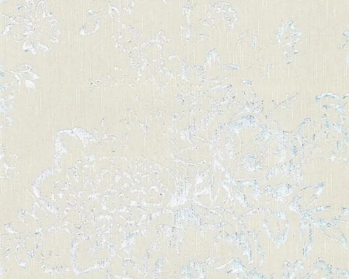 A.S. Création | 30657-2 tapety na zeď Metallic Silk | 0,53 x 10,05 m | šedá,  stříbrná